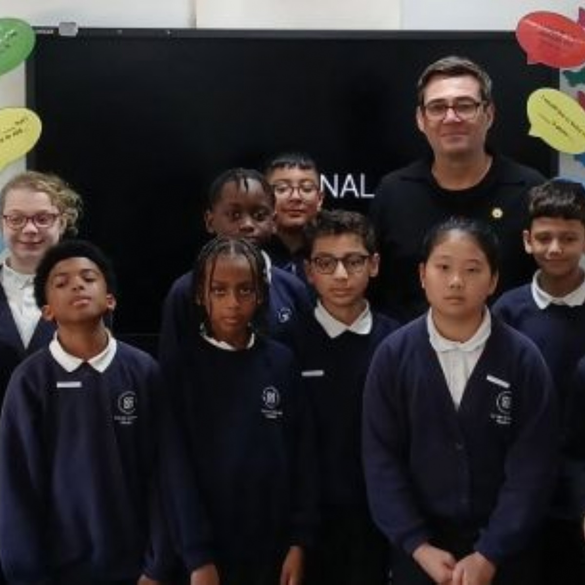 Co-op Academies Trust - Greater Manchester Mayor, Andy Burnham, visits ...